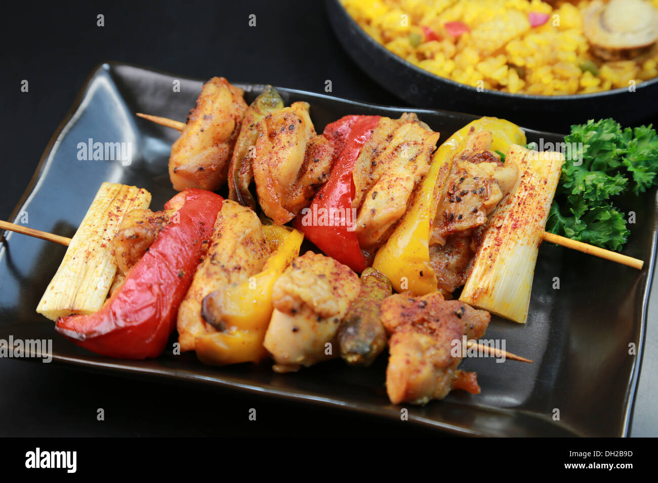 Chicken pincho hi-res stock photography and images - Alamy