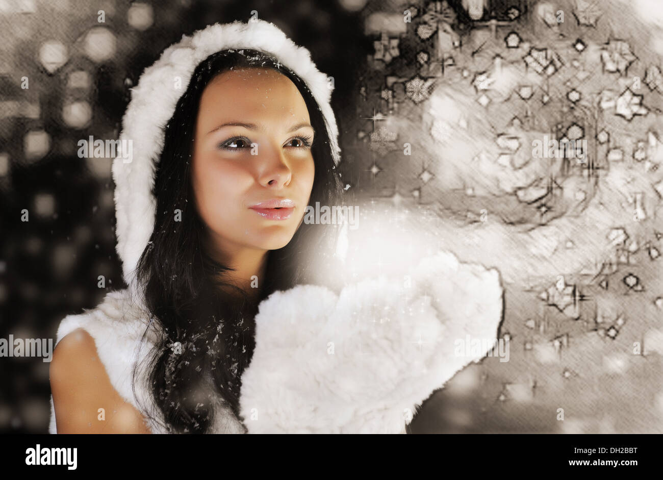 Magical face hi-res stock photography and images - Alamy