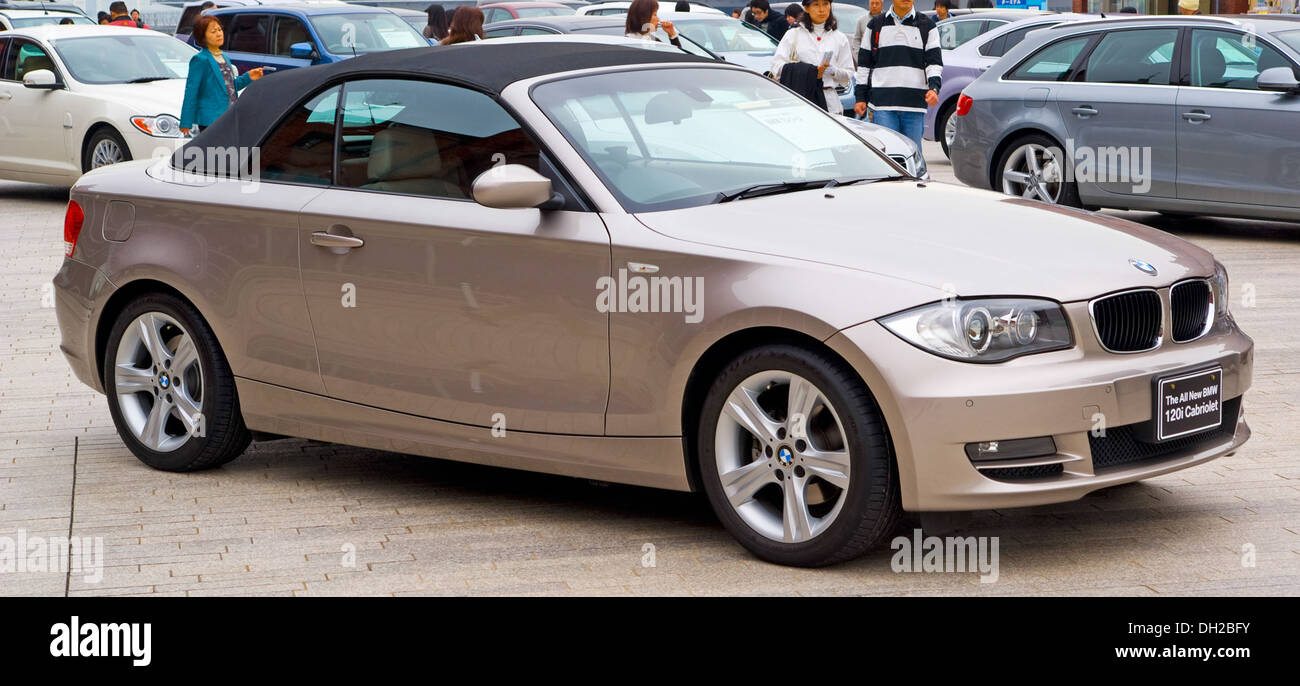 The BMW E88 120i Cabriolet is a compact luxury convertible featuring a ...