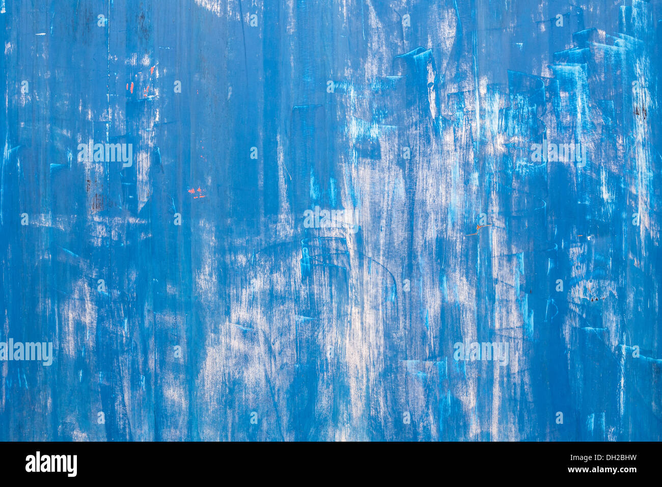 Scratched blue metallic texture Stock Photo - Alamy