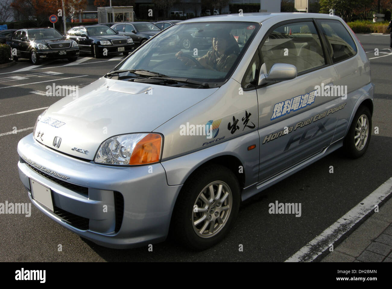 The Honda FCX 01 is a hydrogen-powered vehicle, one of the first fuel ...