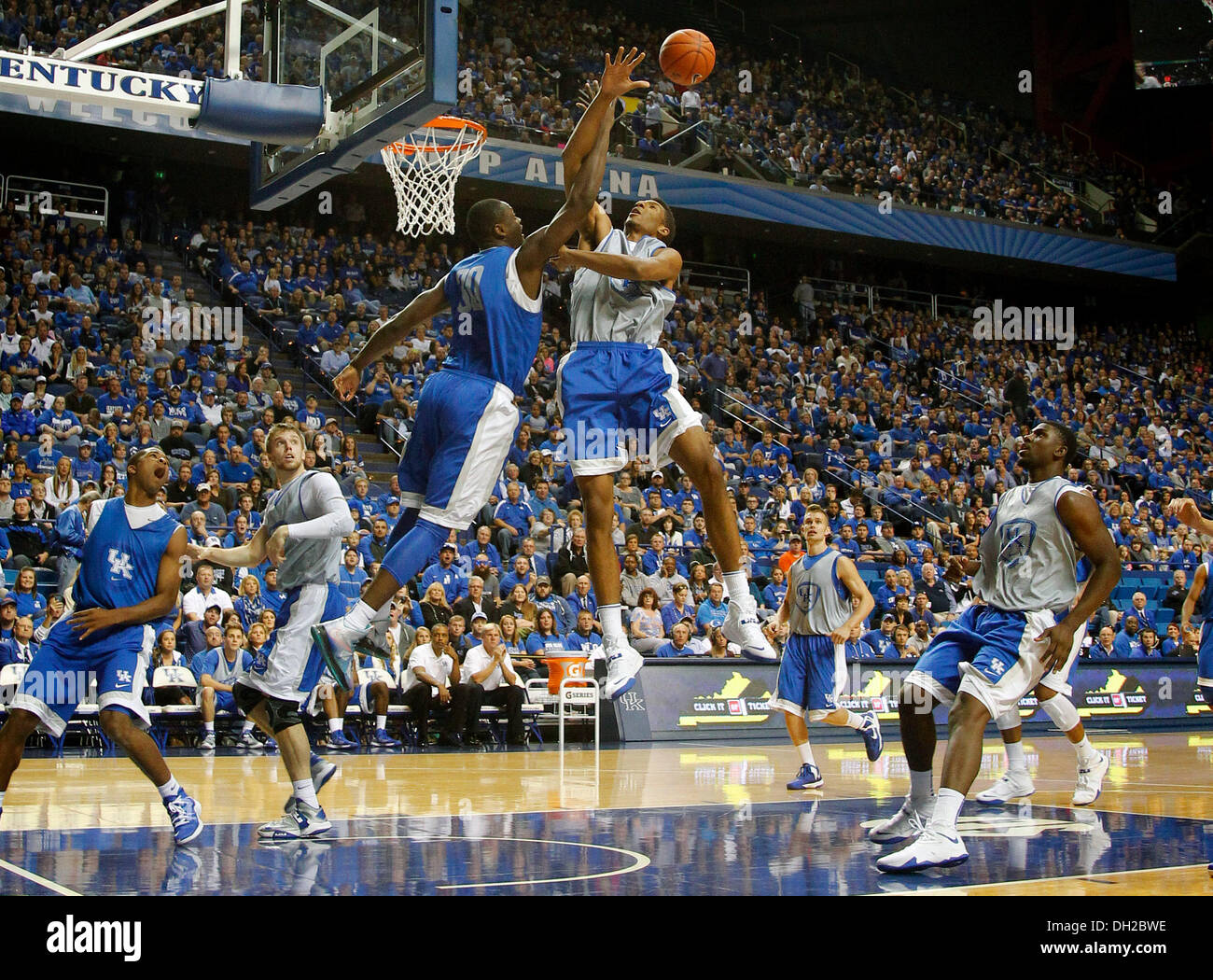 University of kentucky lexington basket hi-res stock photography and ...