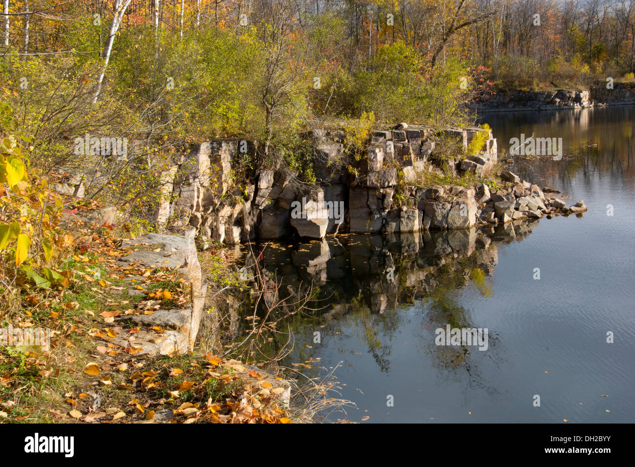 Old vaudreuil rock quarry hi-res stock photography and images - Alamy
