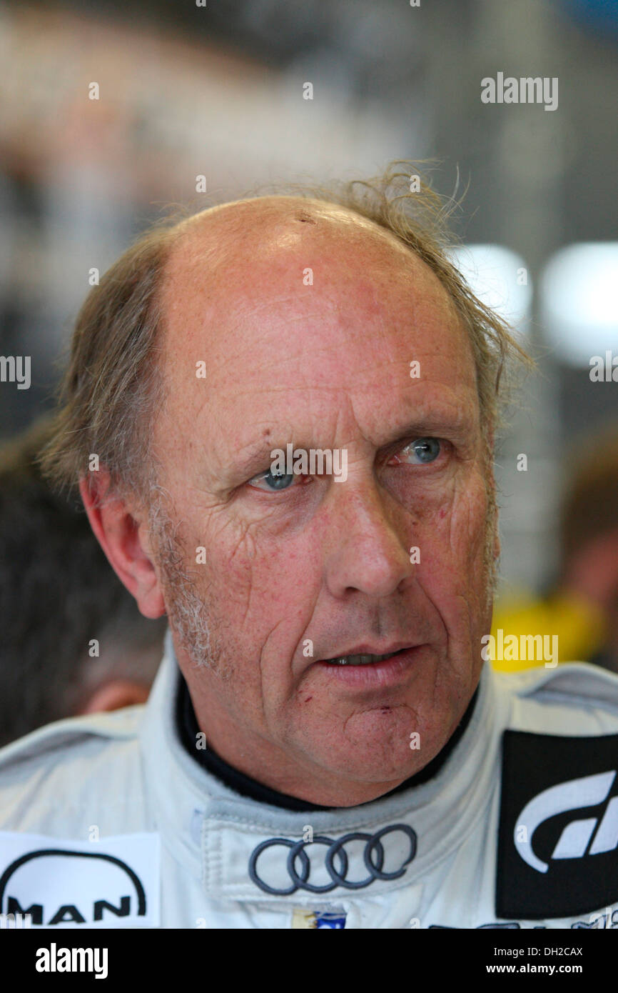 Race driver Hans-Joachim Stuck, Nuerburgring, Rhineland-Palatinate ...