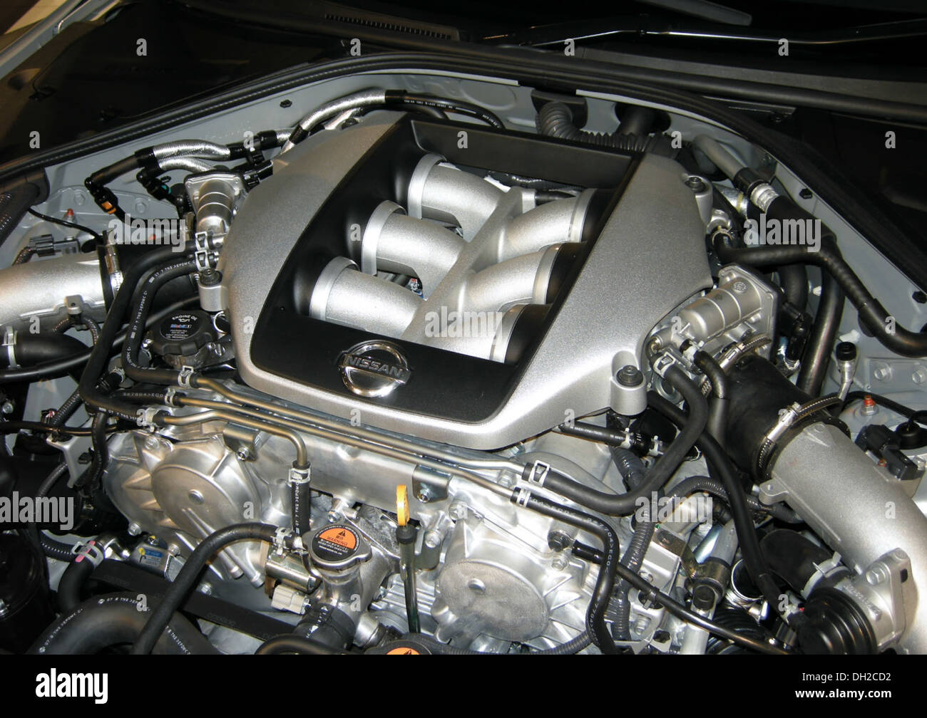 The Nissan VR38DETT engine is a high-performance 3.8L twin-turbocharged ...
