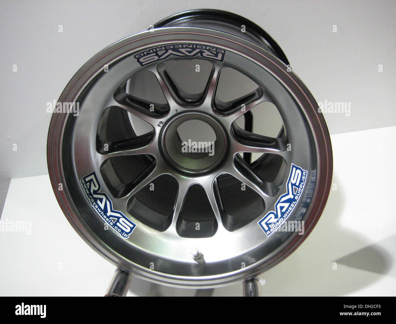 The Rays F1 front wheel is a high-performance wheel used in motorsports ...