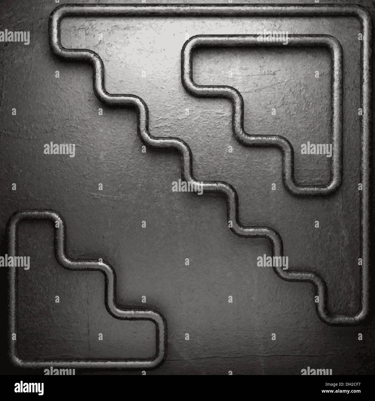 metal on wall background Stock Photo - Alamy