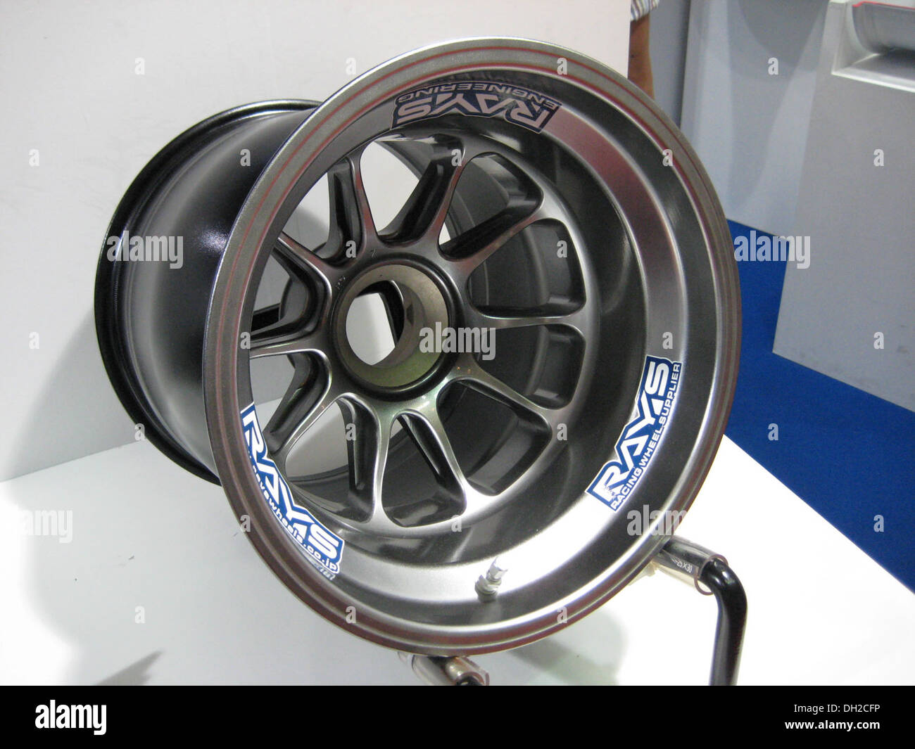 The Rays F1 rear wheel is a high-performance alloy wheel designed for ...