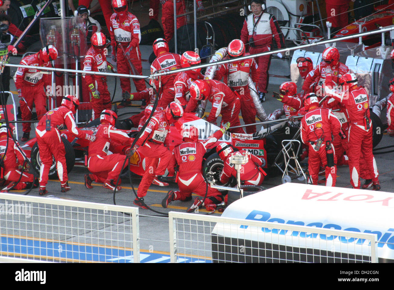 Ferrari pit hi-res stock photography and images - Alamy