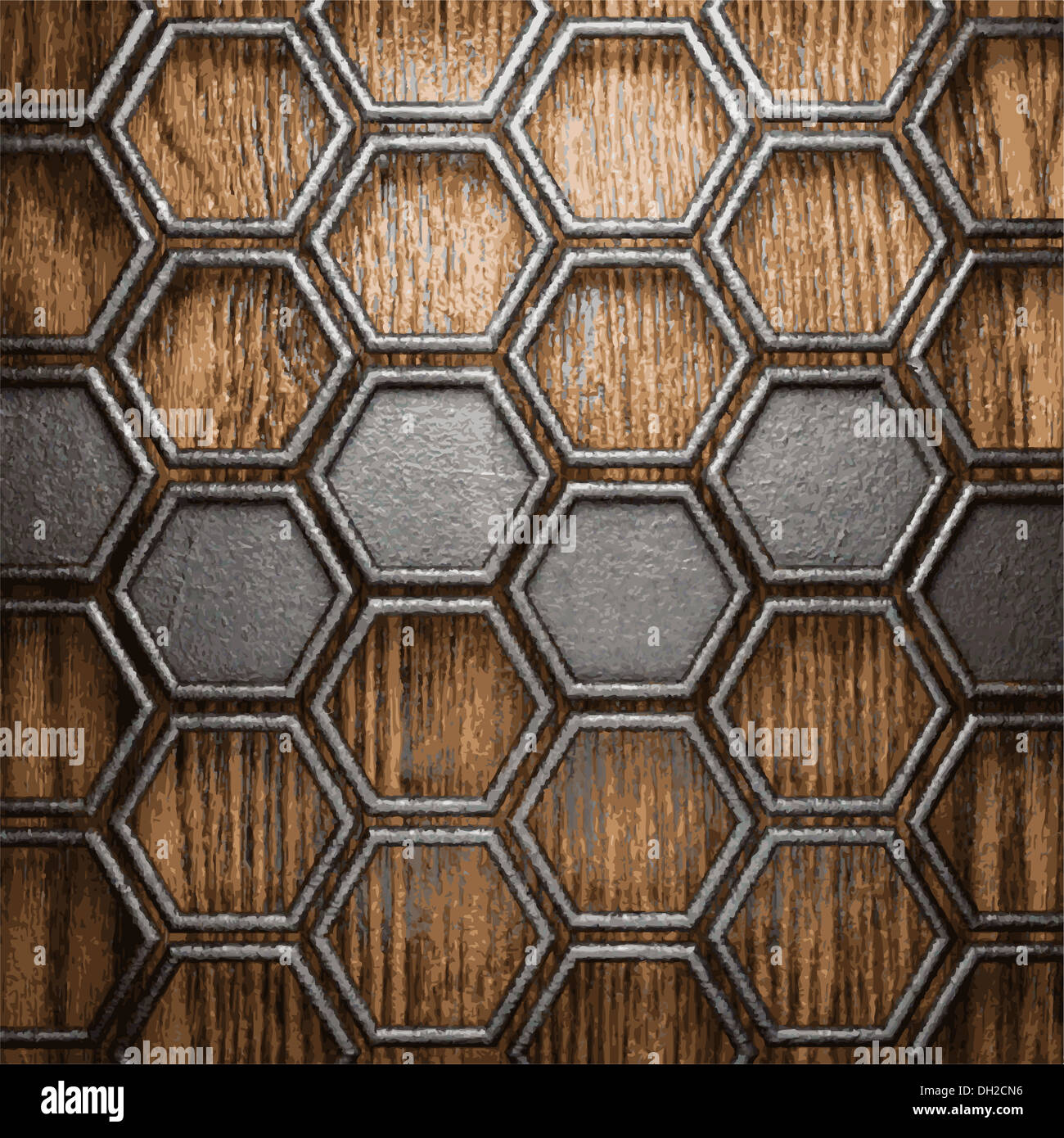 metal and wood background Stock Photo - Alamy
