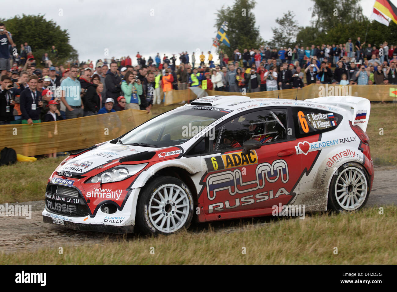 ADAC Rally Germany, special stage, Baumholder military training area ...