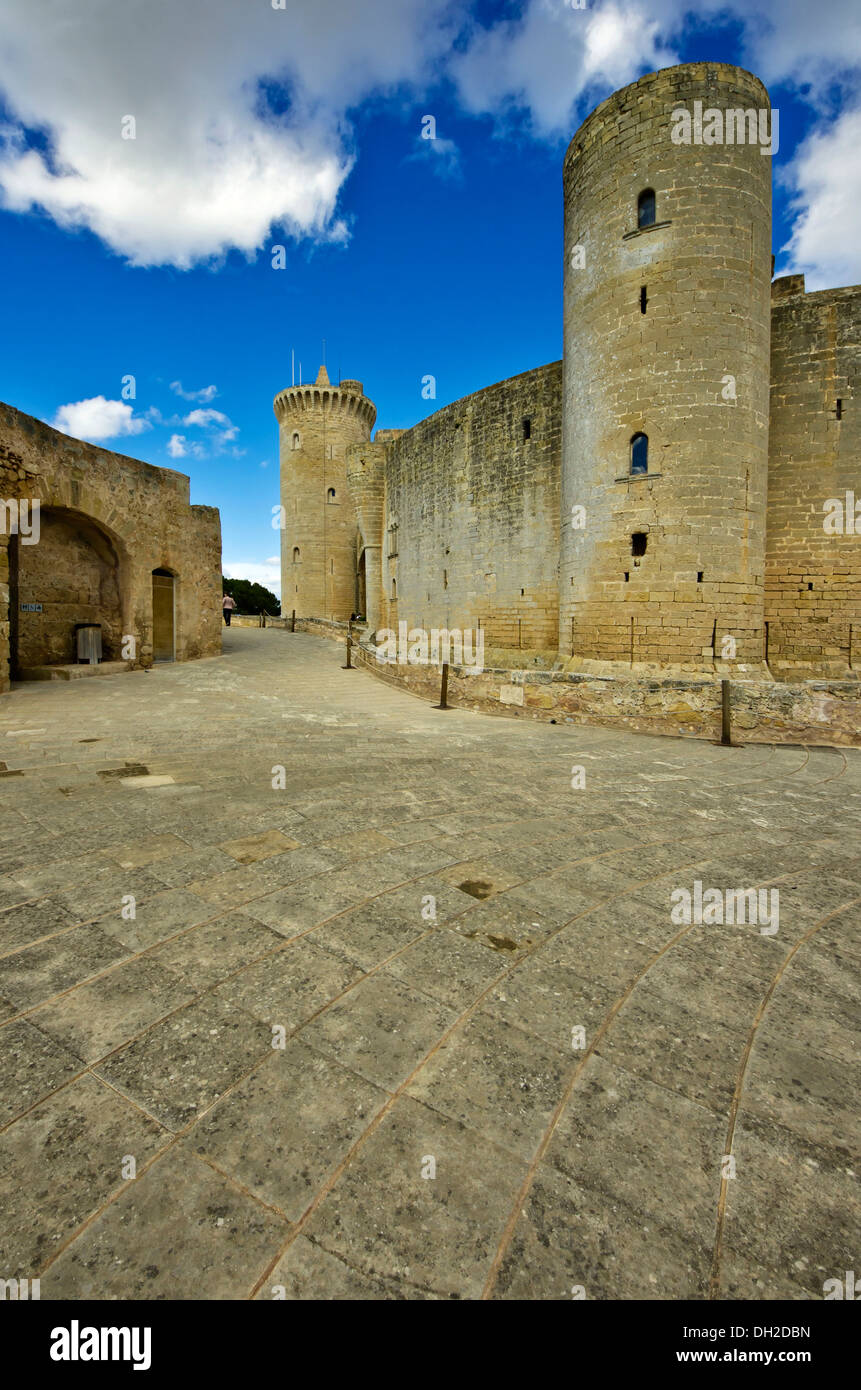 Castillo de Bellver, Bellver Castle, Palma de Mallorca, Majorca ...