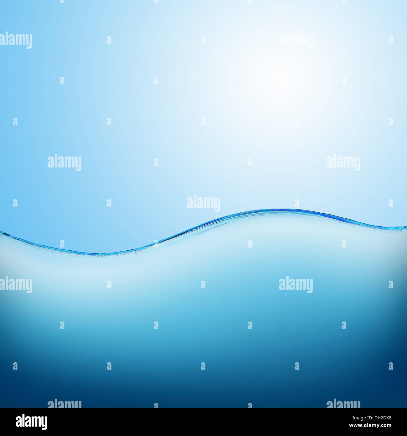 Blue sea wave Stock Photo - Alamy