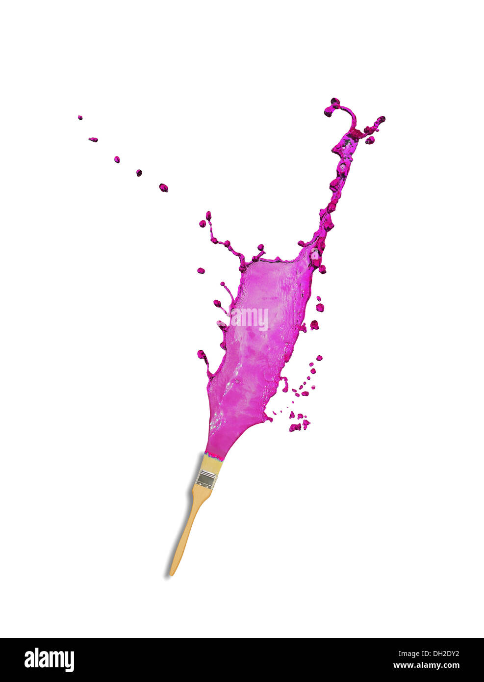 Canvas drip paint wet hi-res stock photography and images - Alamy