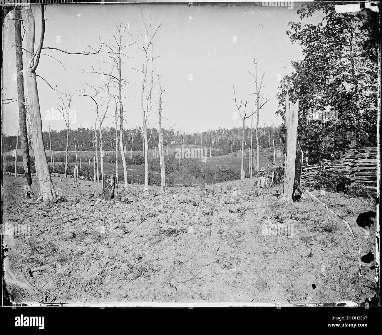 The battlefield of Resaca, Georgia, site of a significant battle during ...