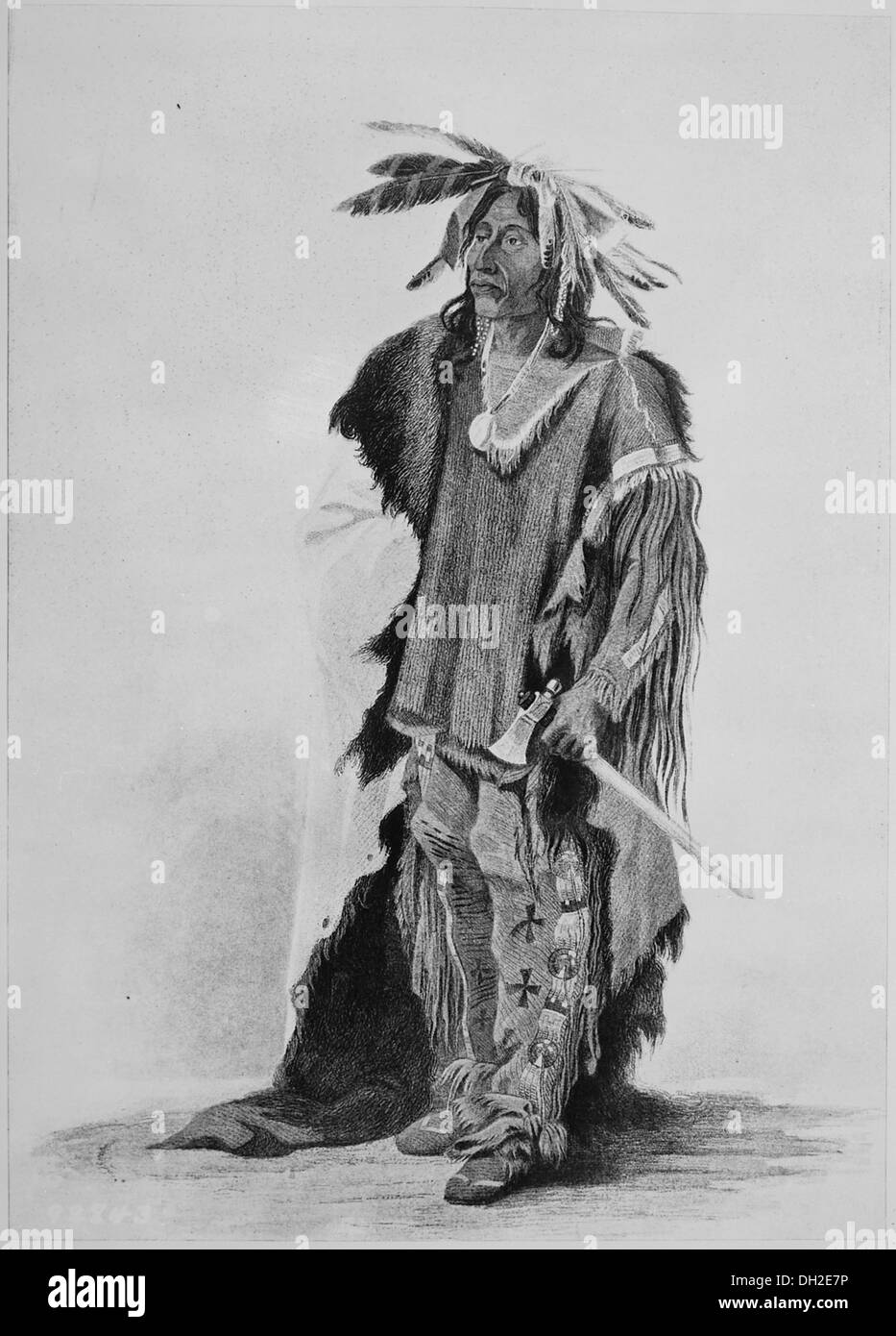 Chief the dakota Black and White Stock Photos & Images - Alamy
