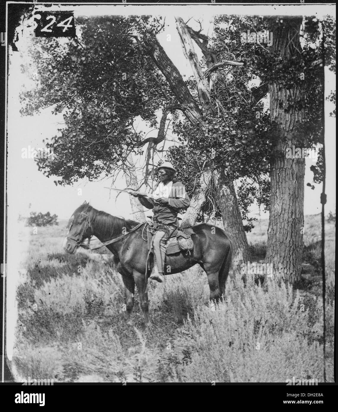 Custer scout Black and White Stock Photos & Images - Alamy