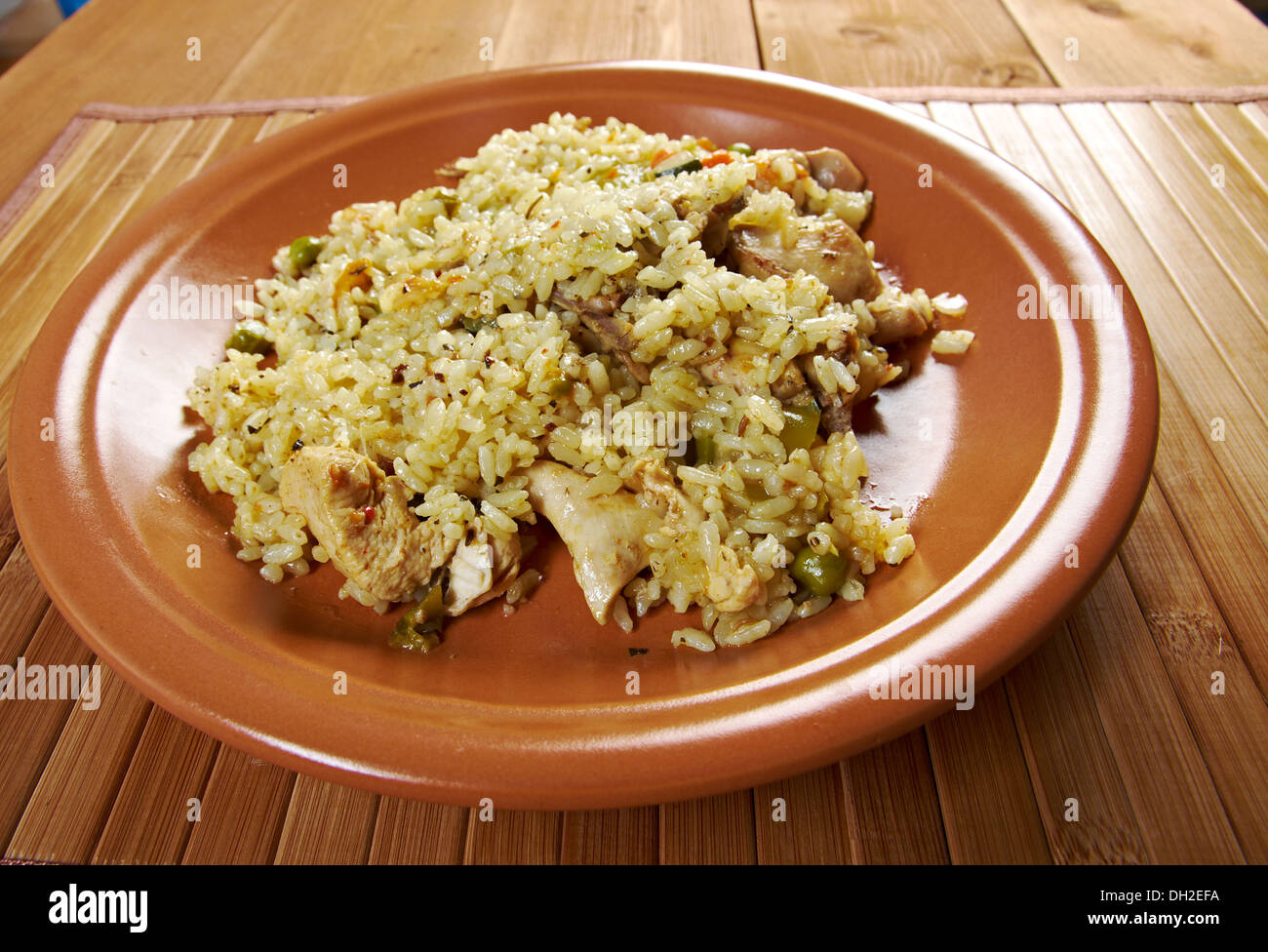 chicken l pilaf Stock Photo - Alamy