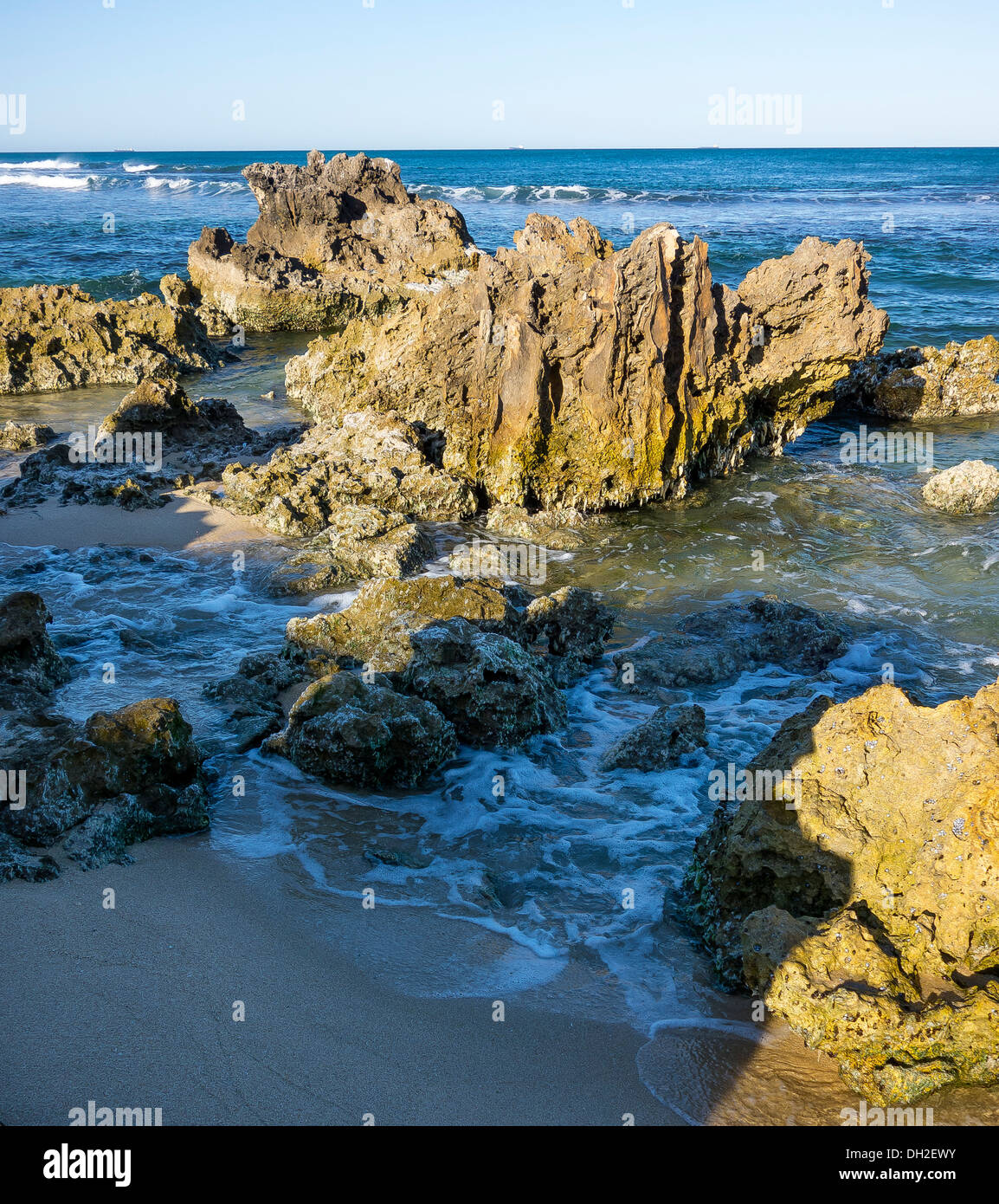 Rocks and surf at Marmion Marine Park One Stock Photo - Alamy