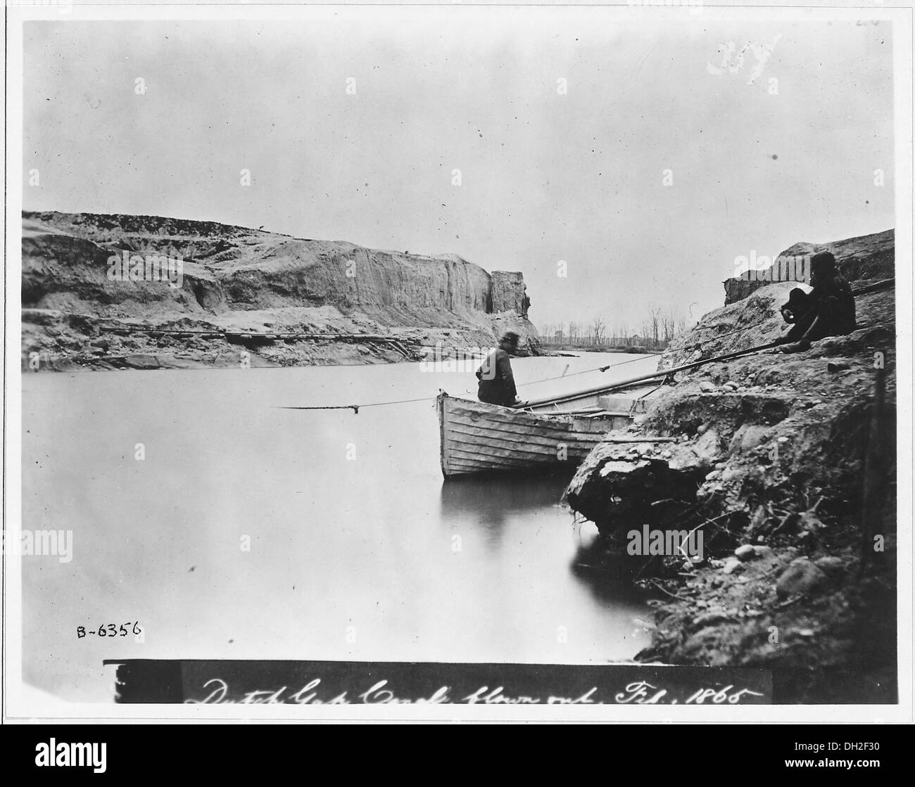 Dutch gap canal Black and White Stock Photos & Images - Alamy