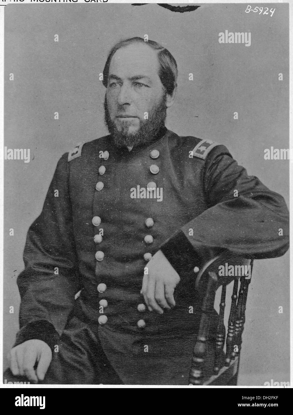 This image depicts General Lewis A. Grant, a Union general in the ...