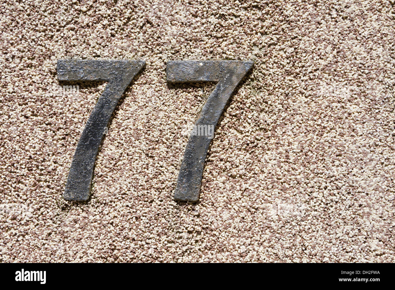 House number 77 hi-res stock photography and images - Alamy