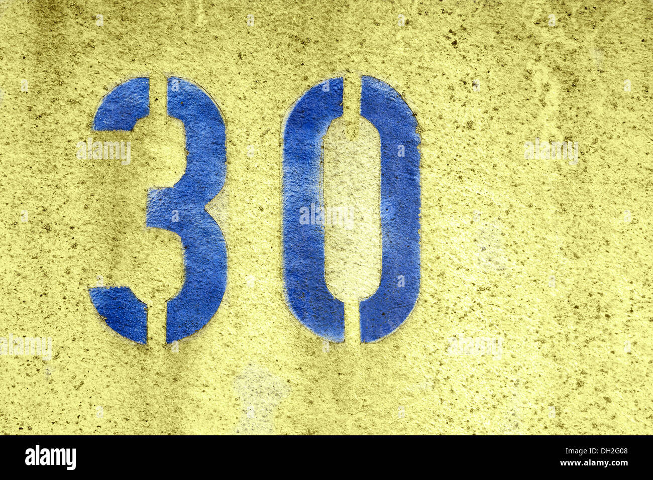 Zahlen schablone hi-res stock photography and images - Alamy