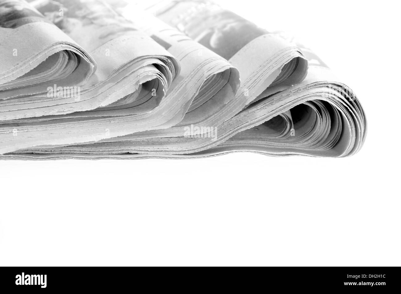 Newspapers media business Black and White Stock Photos & Images - Alamy