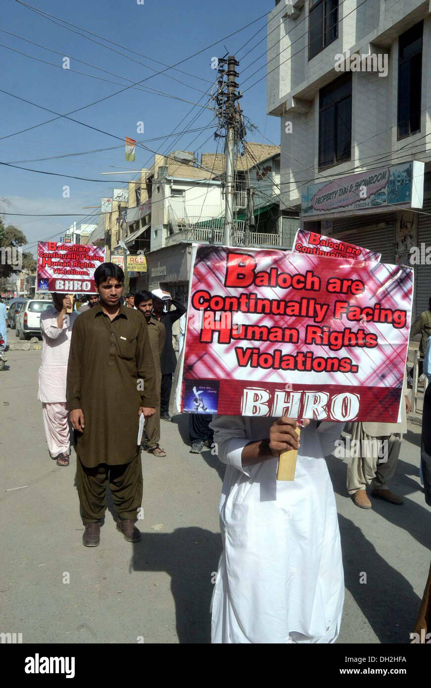 Baloch human rights organization hi-res stock photography and images ...
