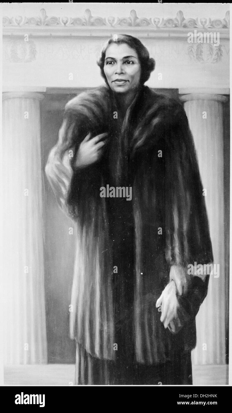 African american singer Black and White Stock Photos & Images - Alamy