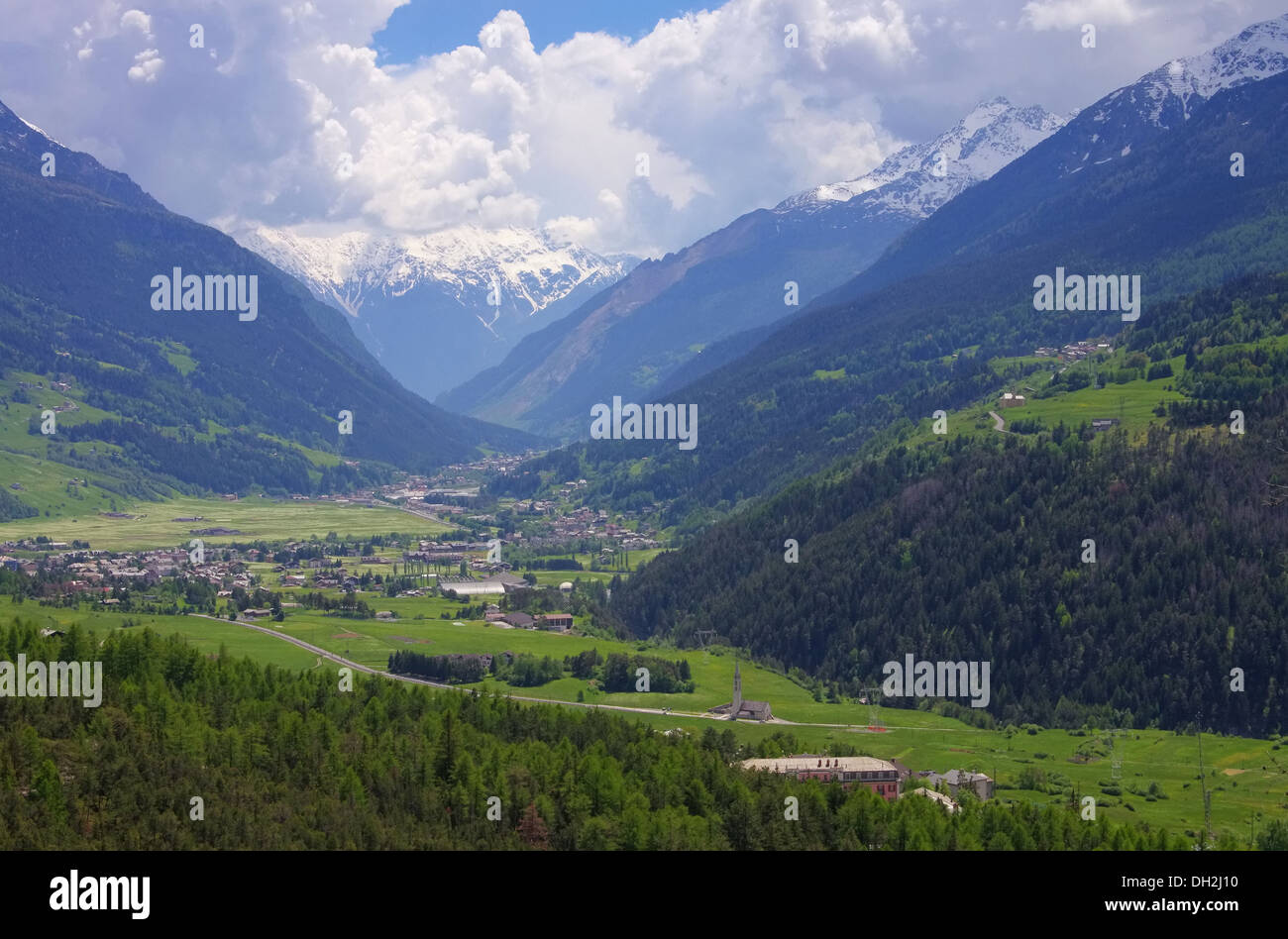 Bormio town hi-res stock photography and images - Alamy