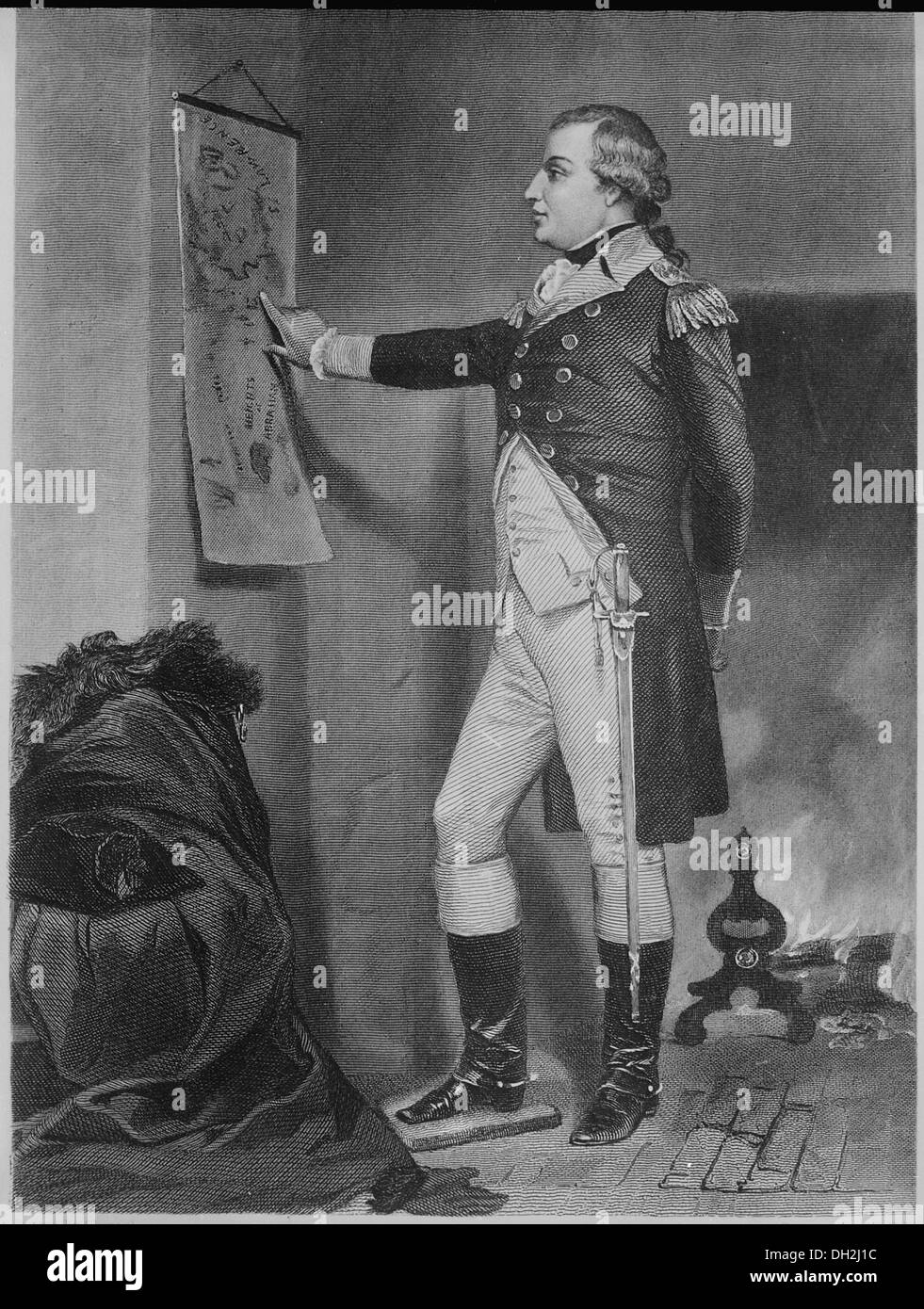 Full length portrait army Black and White Stock Photos & Images - Alamy