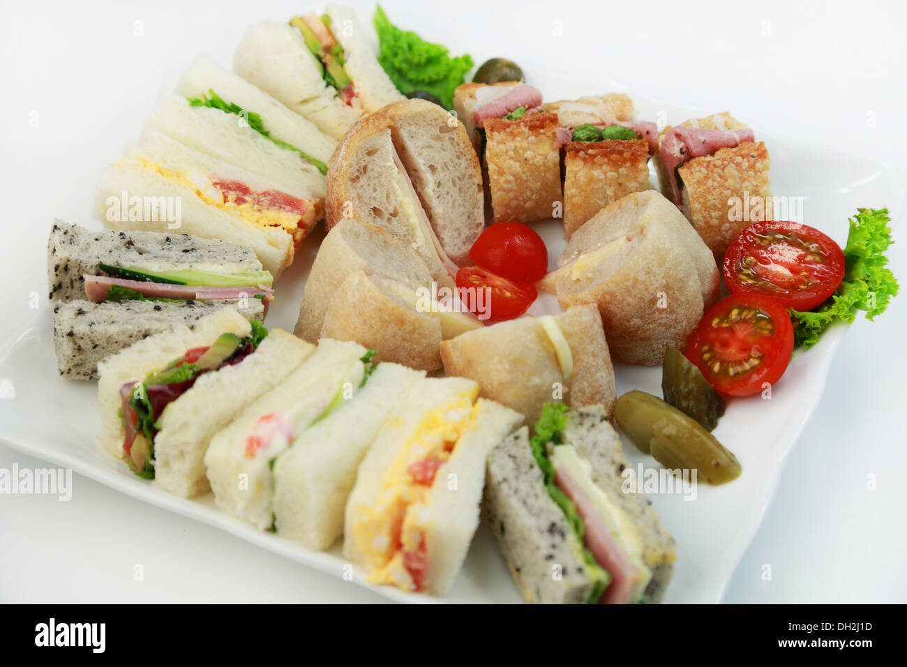 Assorted sandwiches hi-res stock photography and images - Alamy