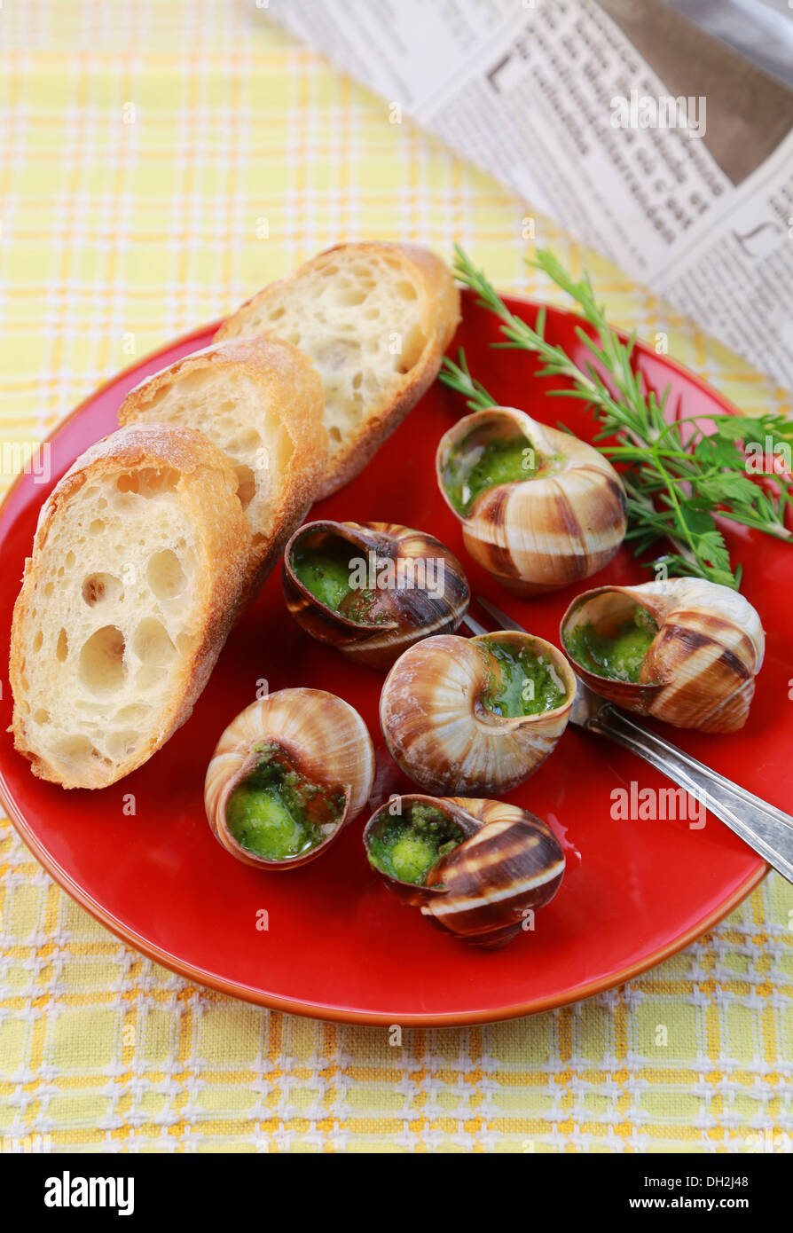 Escargot hi-res stock photography and images - Alamy
