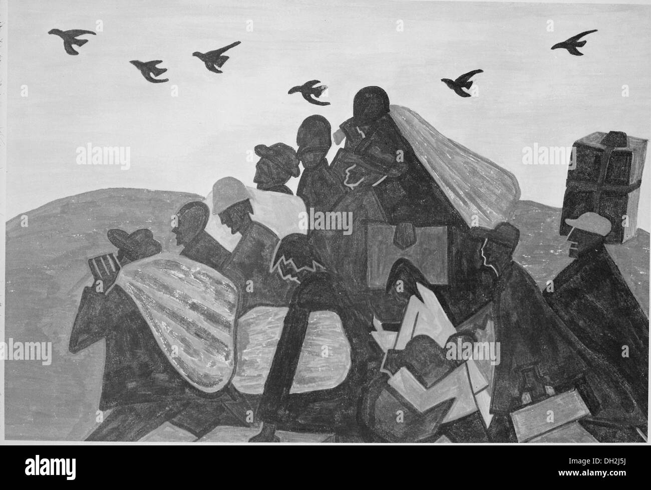 Great migration in time hi-res stock photography and images - Alamy