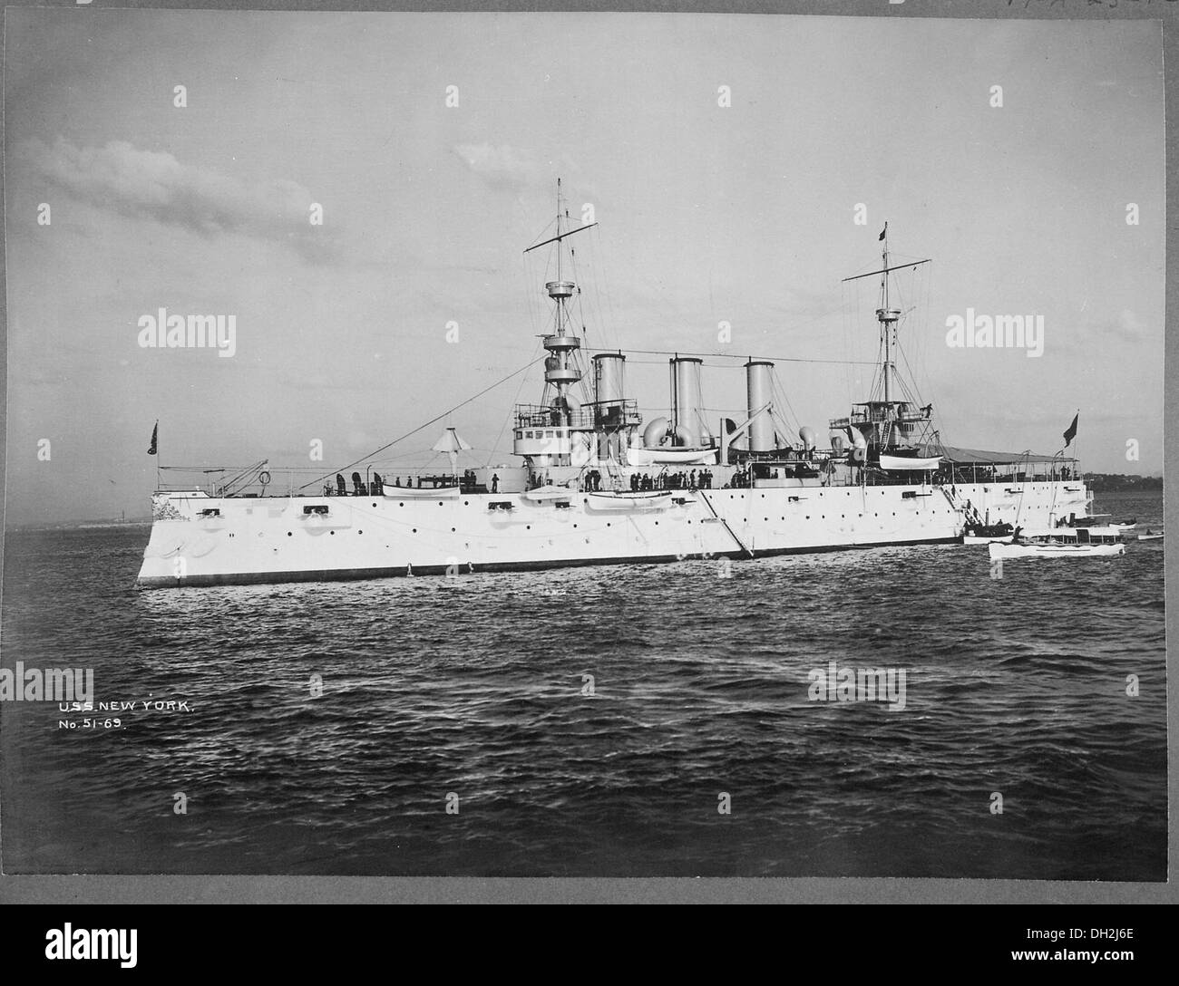 New york armored cruiser 2 port bow hi-res stock photography and images ...