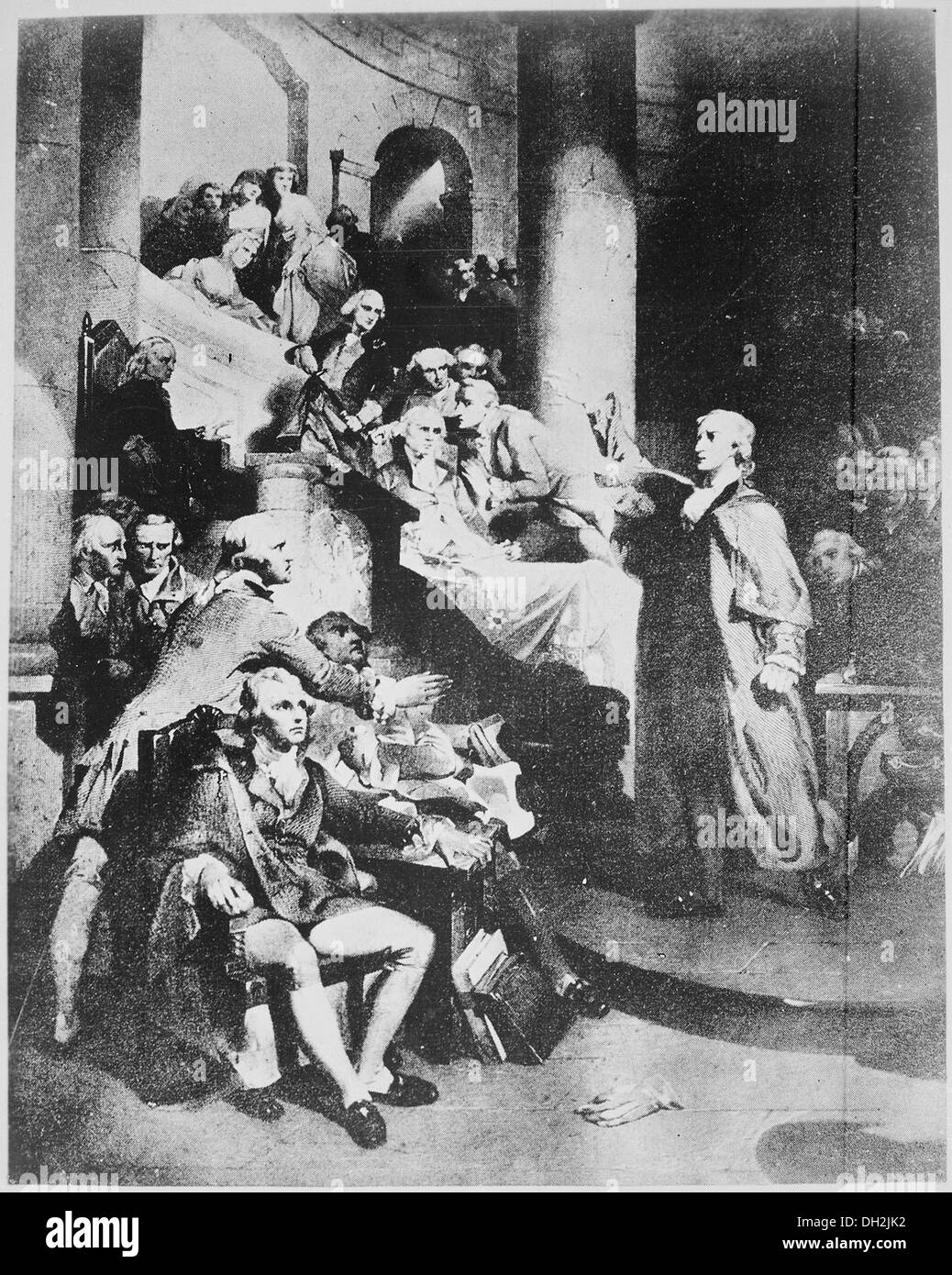 Patrick henry in the house of burgesses hi-res stock photography and ...