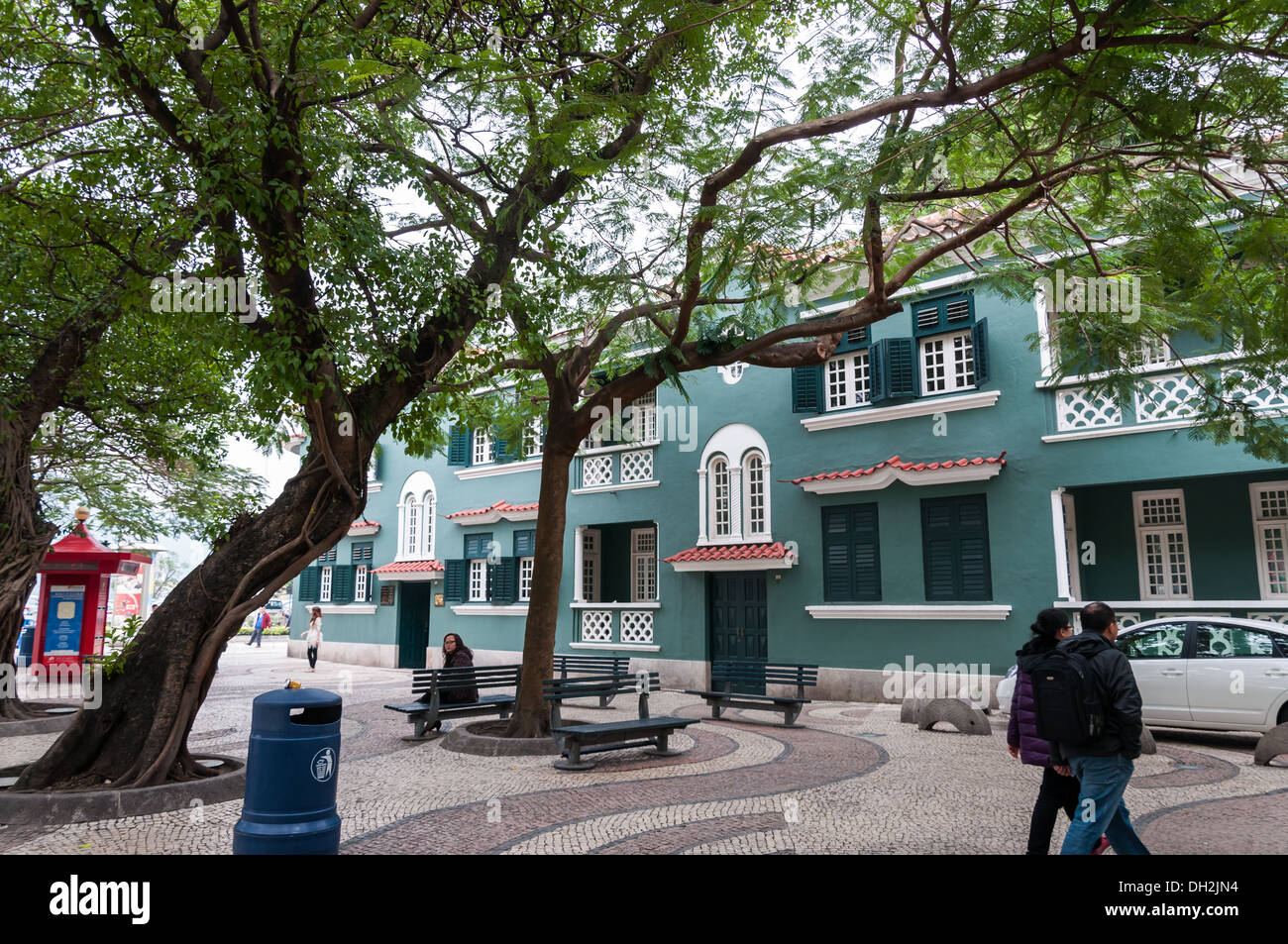 Macau portuguese architecture hi-res stock photography and images - Alamy