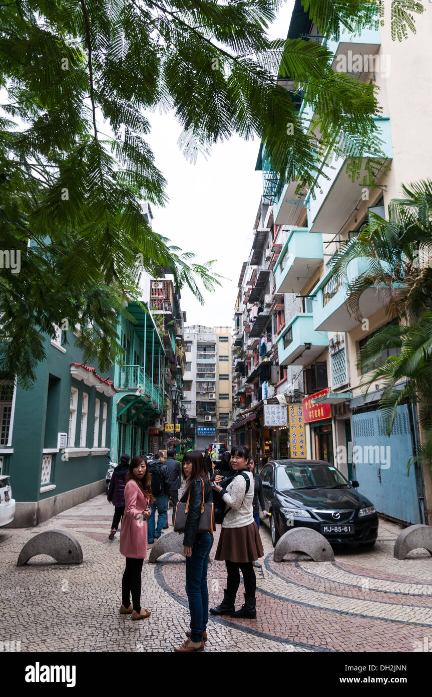 Macau portuguese architecture hi-res stock photography and images - Alamy