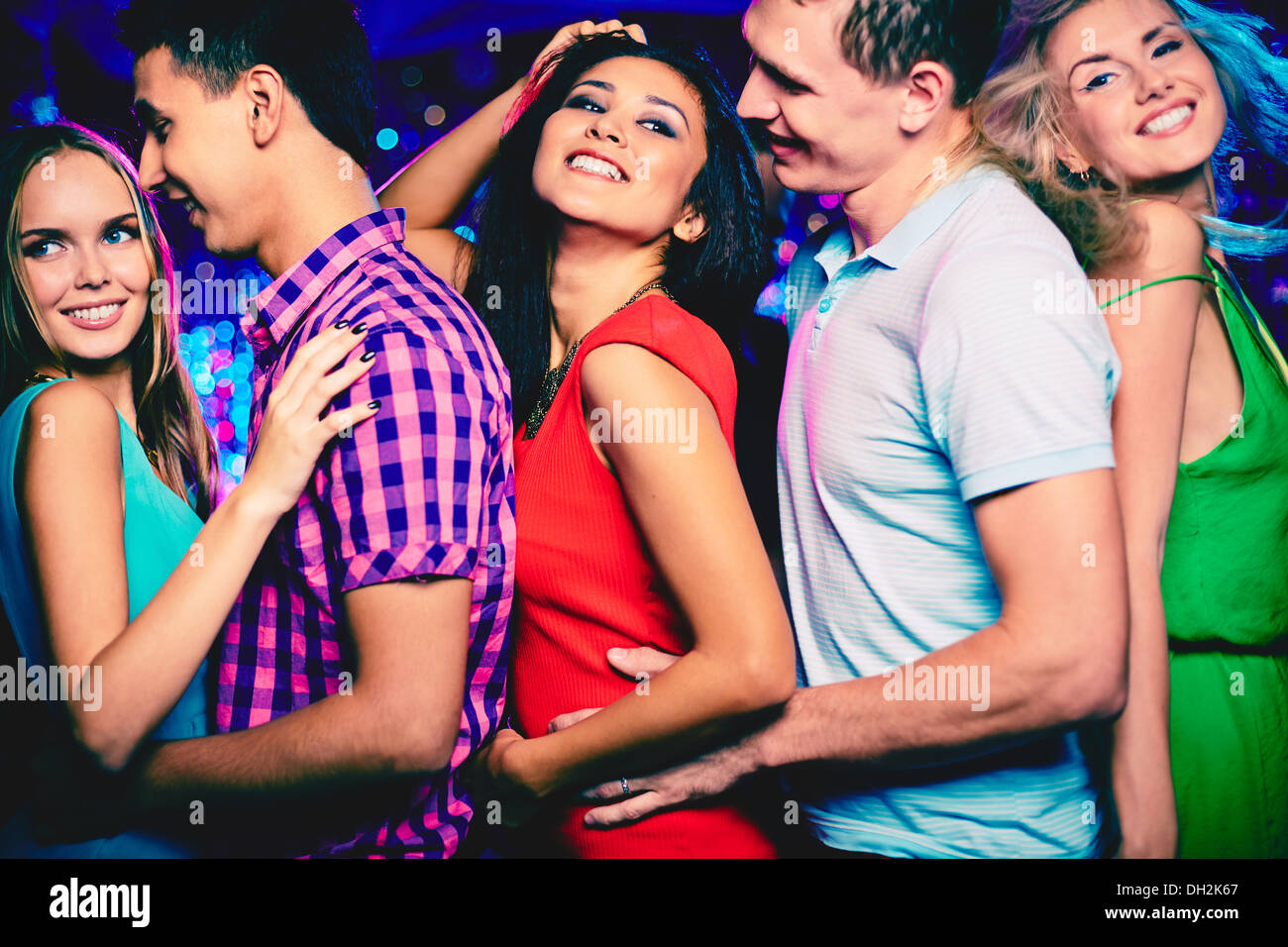 Pair dancing together hi-res stock photography and images - Alamy