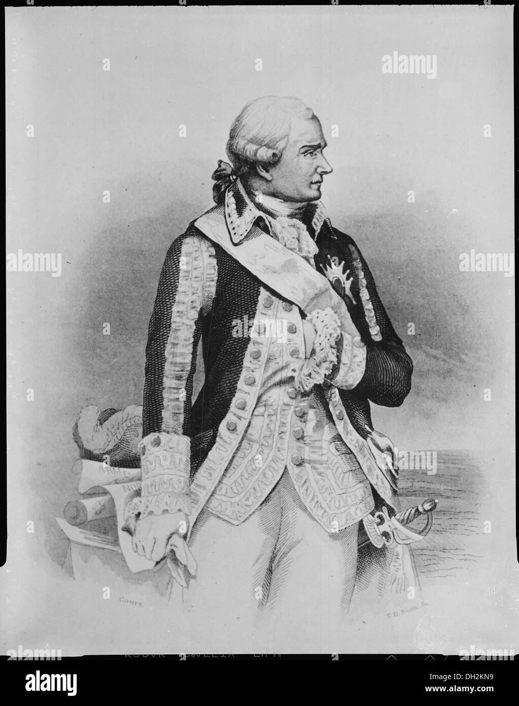 Count de rochambeau Black and White Stock Photos & Images - Alamy