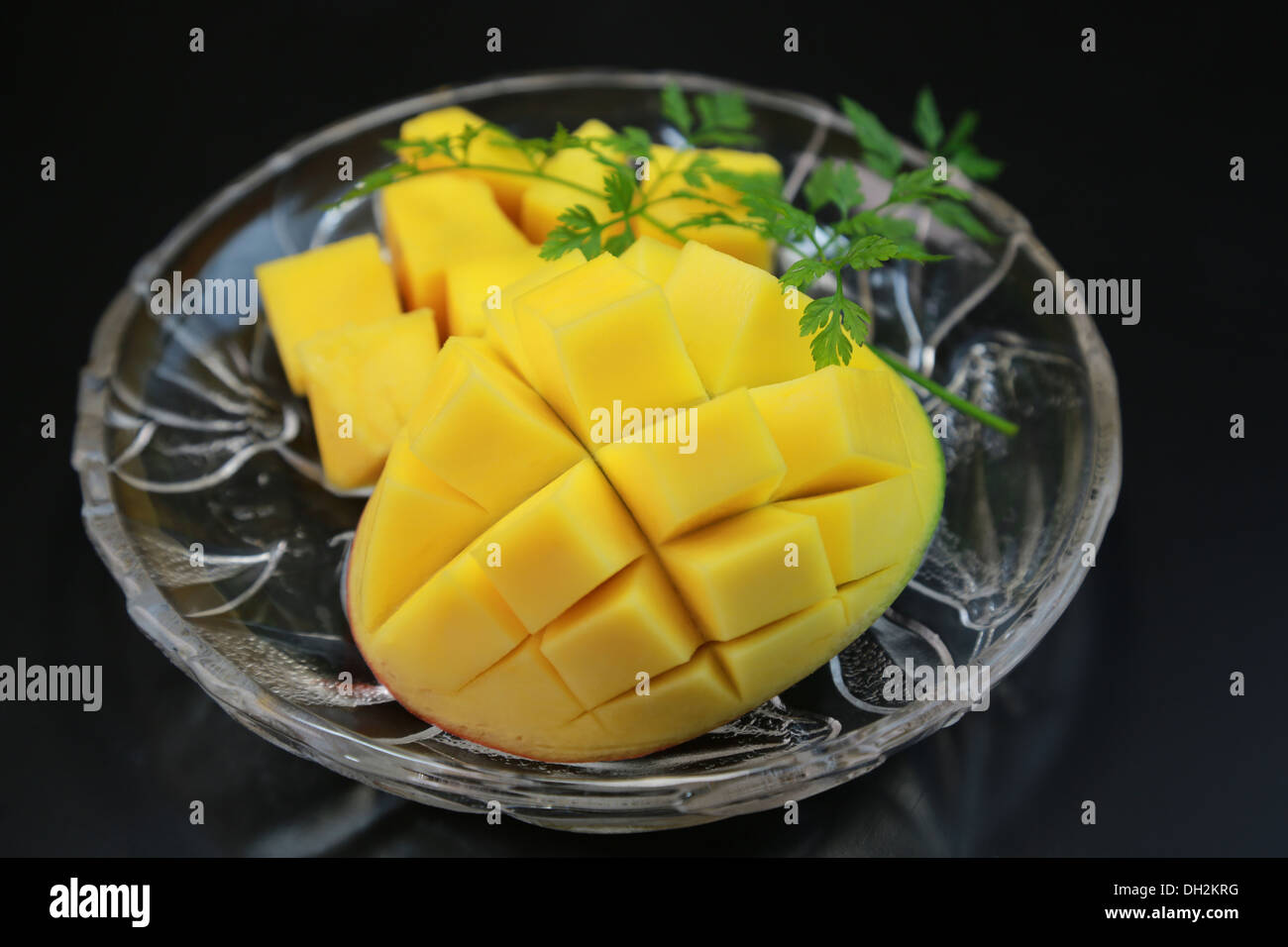 Close up yummy mango hi-res stock photography and images - Alamy