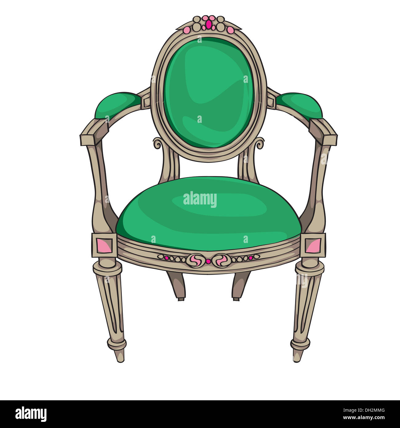 Drawing classic victorian style Cut Out Stock Images & Pictures - Alamy