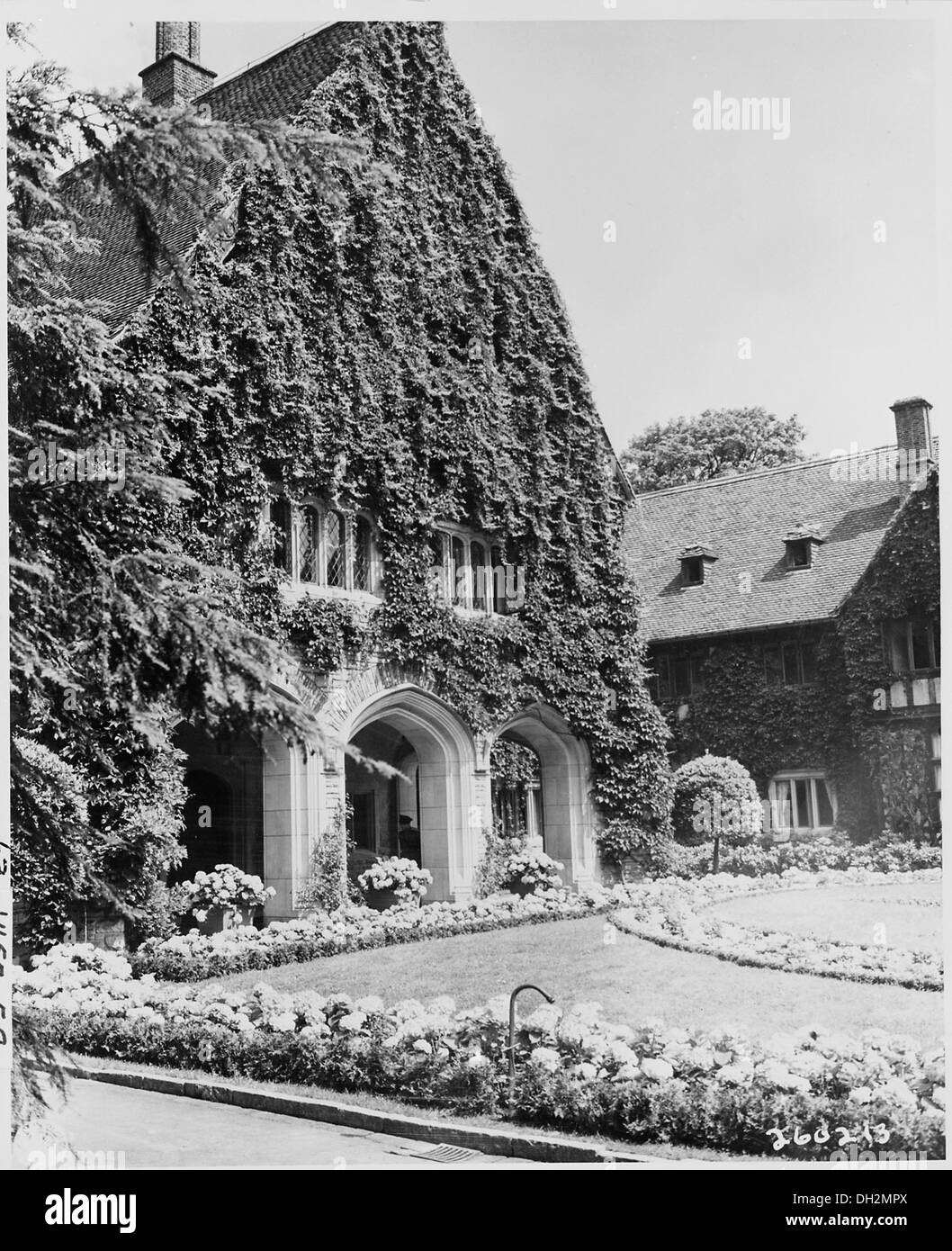 Cecilienhof Palace, located in Potsdam, Germany, is historically ...