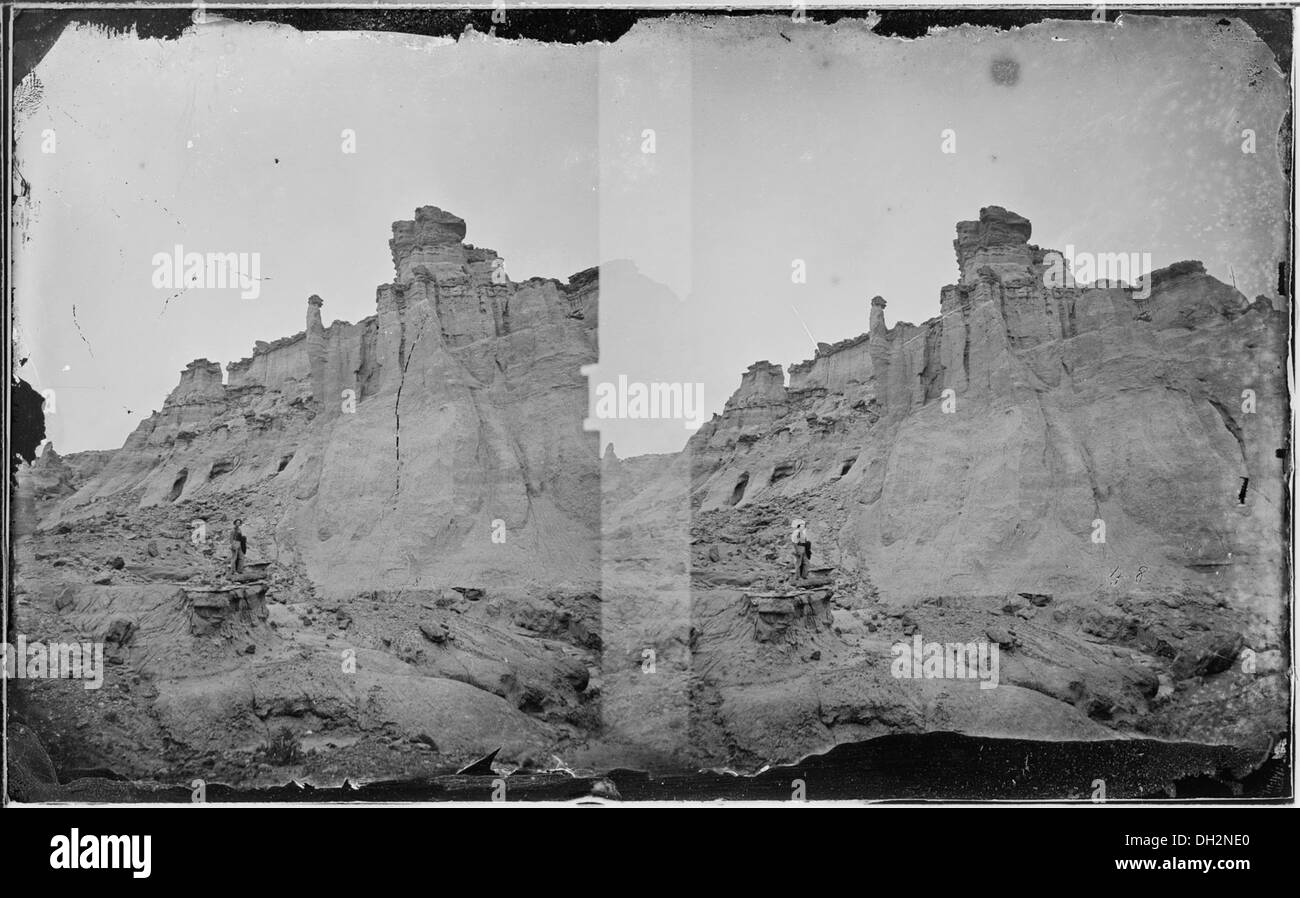 The Washakie Badlands in Wyoming are a striking geological formation ...