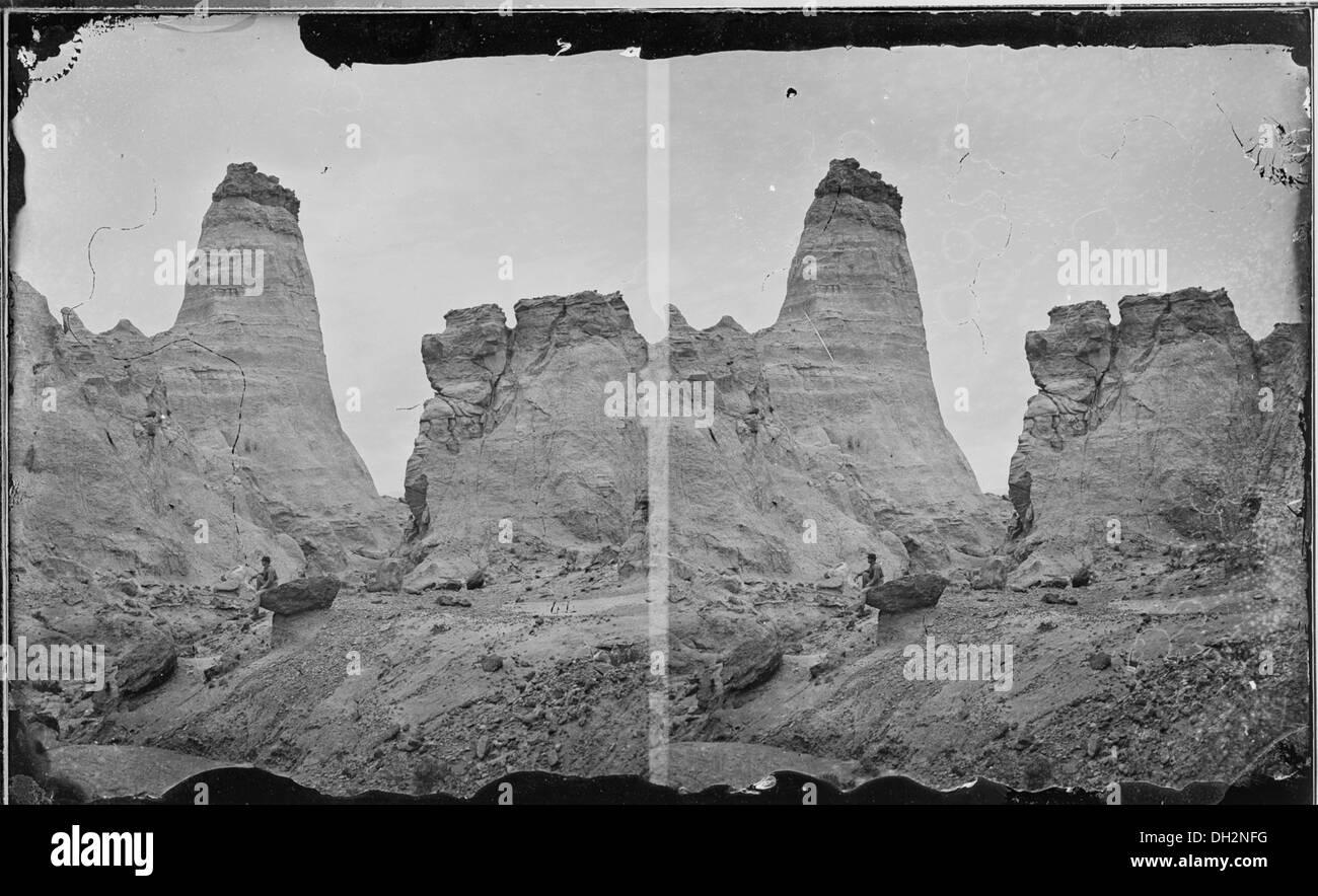 The Washakie Badlands in Wyoming are known for their striking ...