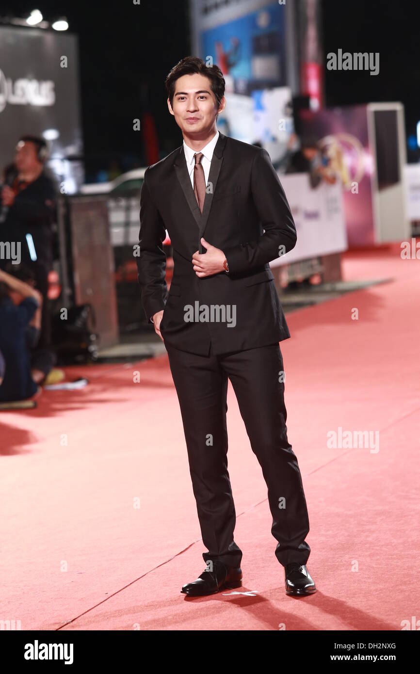 Taipei, China. 25th Oct, 2013. Vic Chou attends the red carpet of the ...
