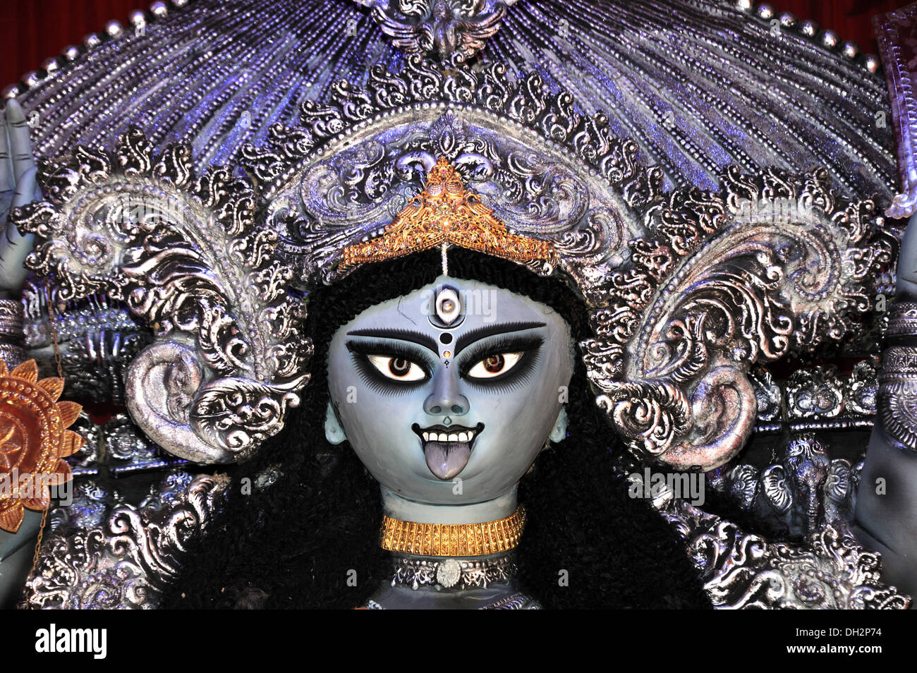 Goddess kali close up hi-res stock photography and images - Alamy
