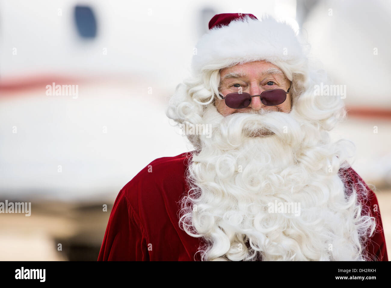 Portrait Of Santa Claus Stock Photo - Alamy