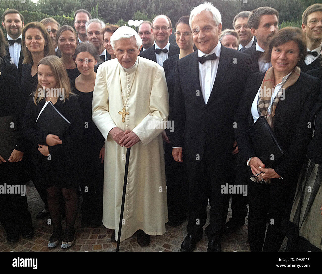 Prien, in Vatican City. 29th Oct, 2013. Cardinal Joseph Ratzinger (C ...